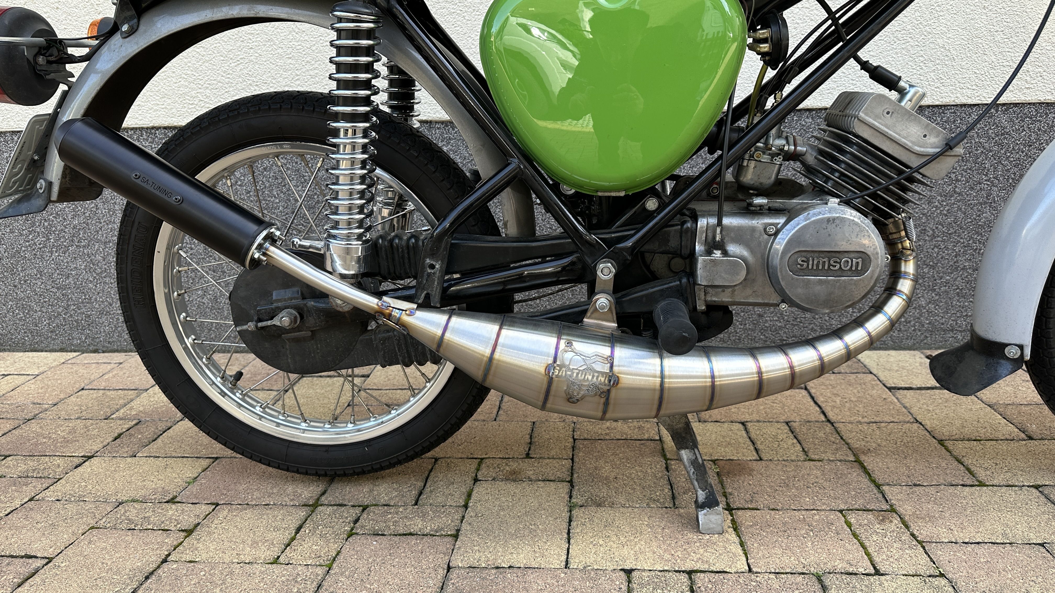 Galerie von SA-Tuning, hanggefertigte Auspuffe, made in Germany für Simson.
